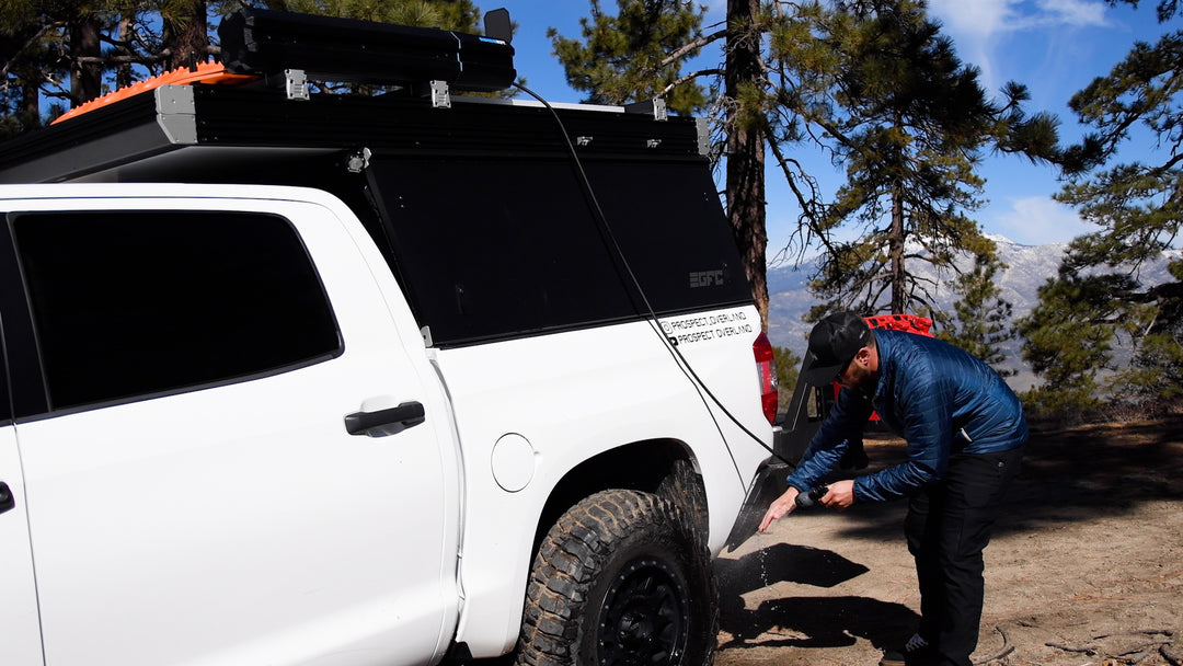 The RinseKit Rack Shower Vs. Other Rack Mounted Portable Showers