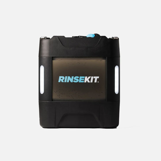 RinseKit® Portable Showers // Keep You & Your Gear Clean Anywhere